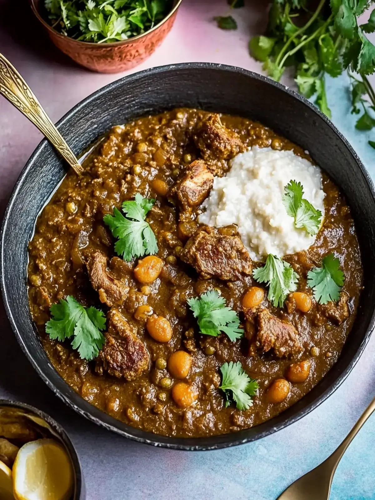 Irresistible Lamb Curry with Chana Dal for Cozy Nights