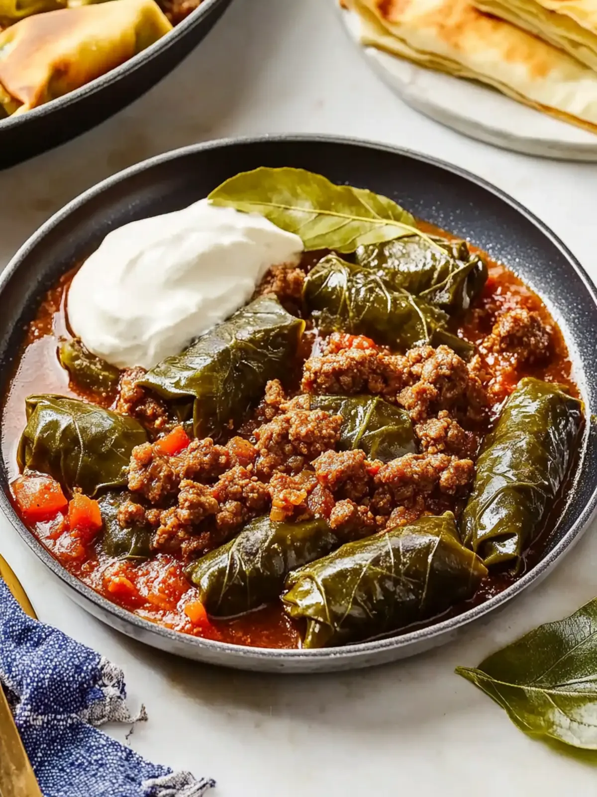 Savory Dolma and Ground Beef Skillet in Just 20 Minutes! – knedir Recipes