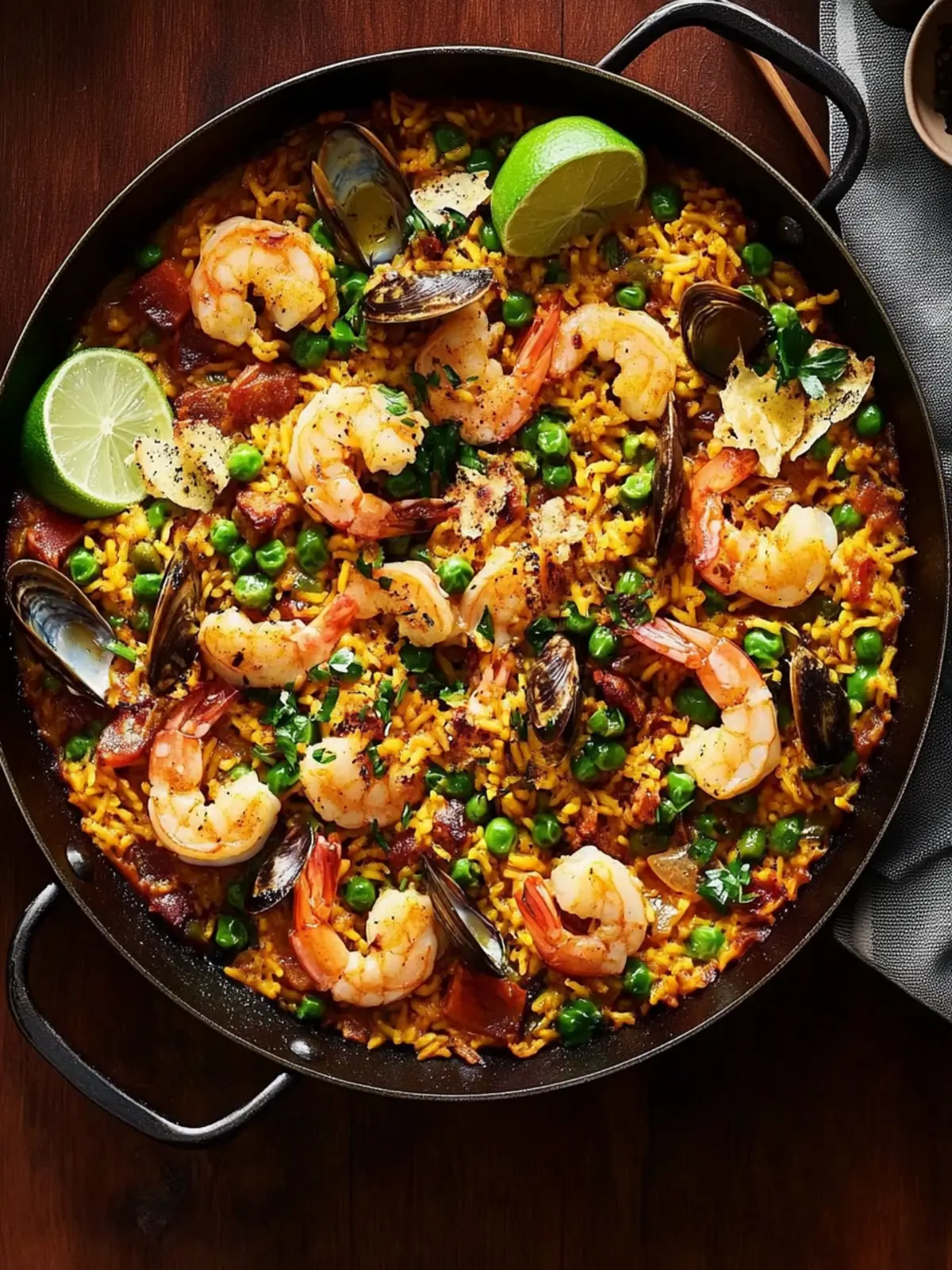 Irresistible Easy Weeknight Skillet Paella Recipe