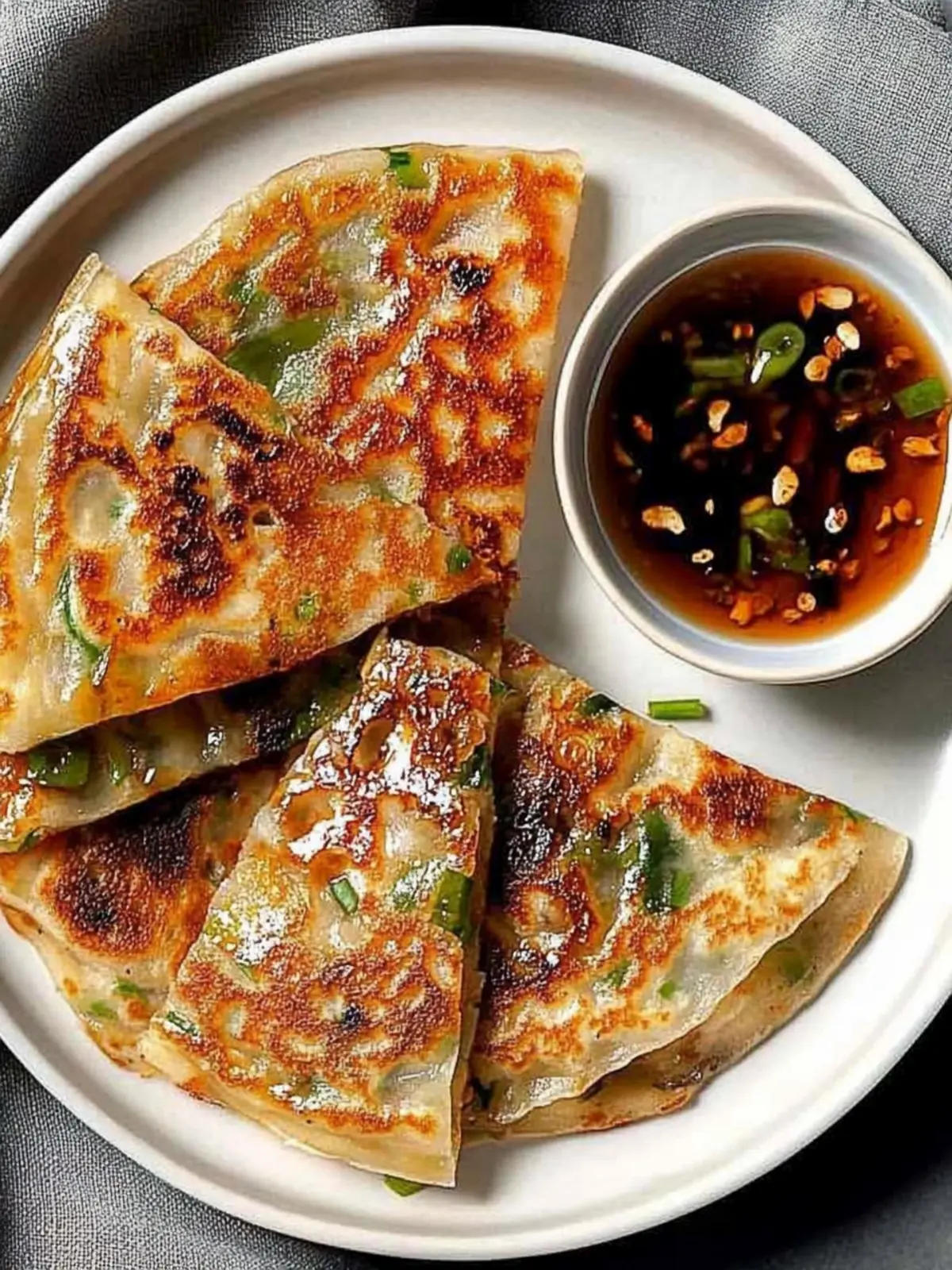 Irresistible Scallion Pancakes: Crispy Homemade Delight – knedir Recipes