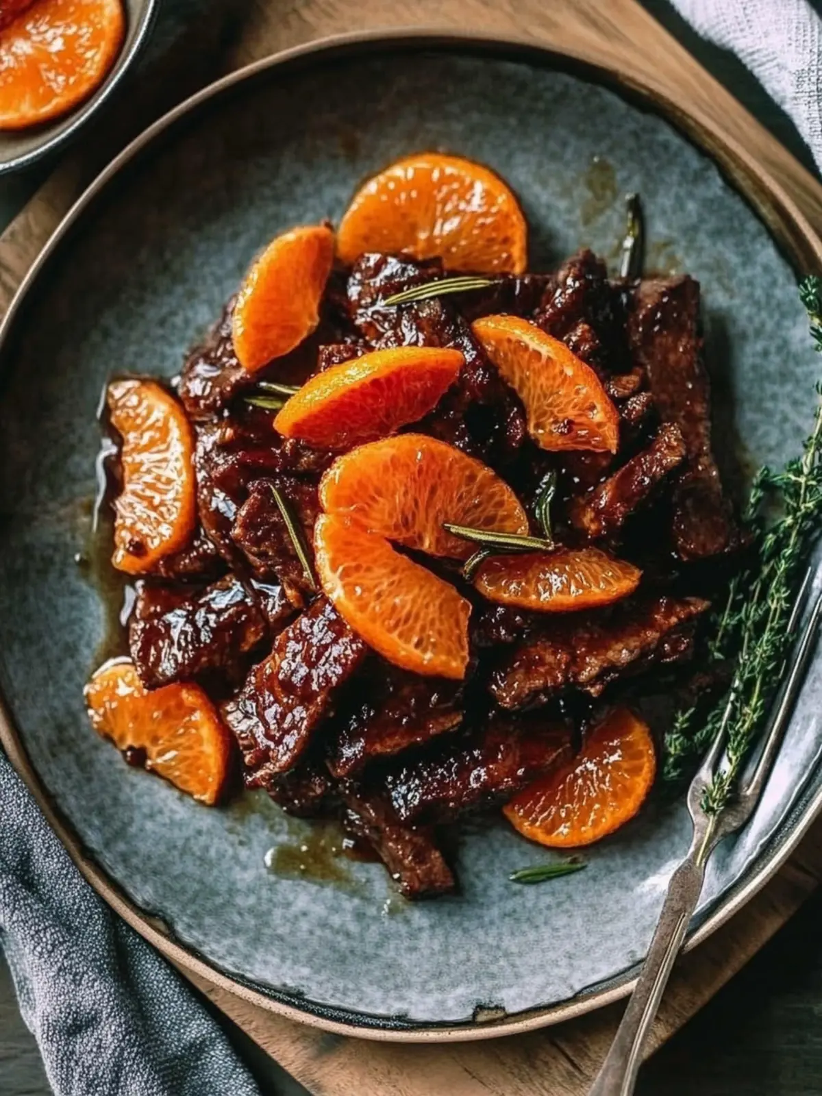 Zesty Tangerine Beef Stir-Fry for a Festive Feast – knedir Recipes