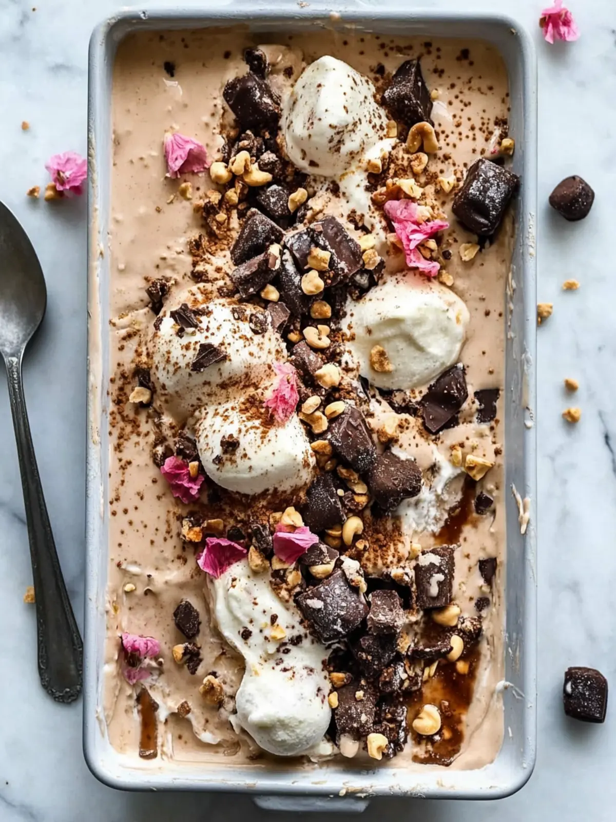 Irresistible Vietnamese Rocky Road Ice Cream You Can No-Churn – knedir ...