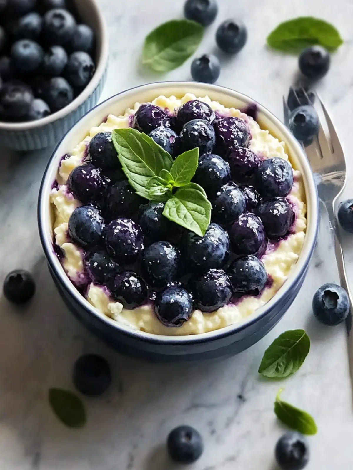 Creamy Baked Blueberry Cottage Cheese Bowls for Breakfast Bliss ...