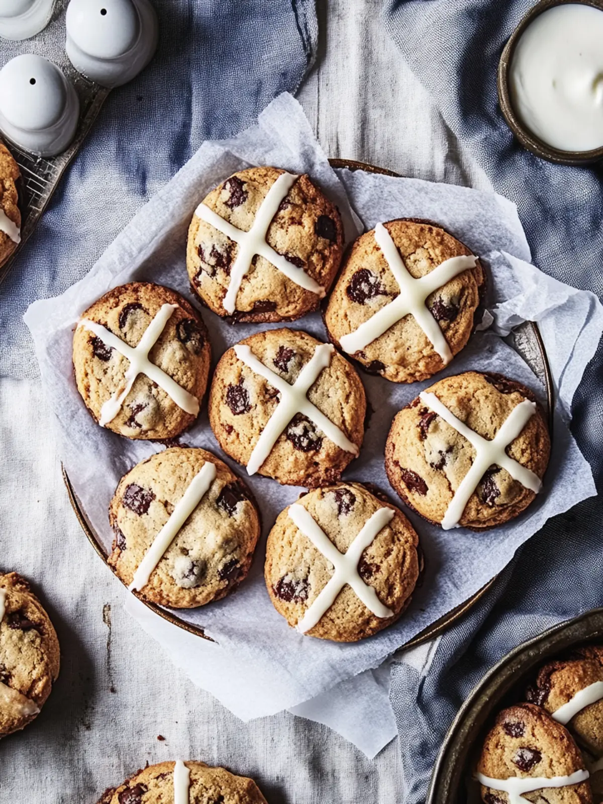Irresistible Choc Chip Hot Cross Cookies for Easter Joy – knedir Recipes
