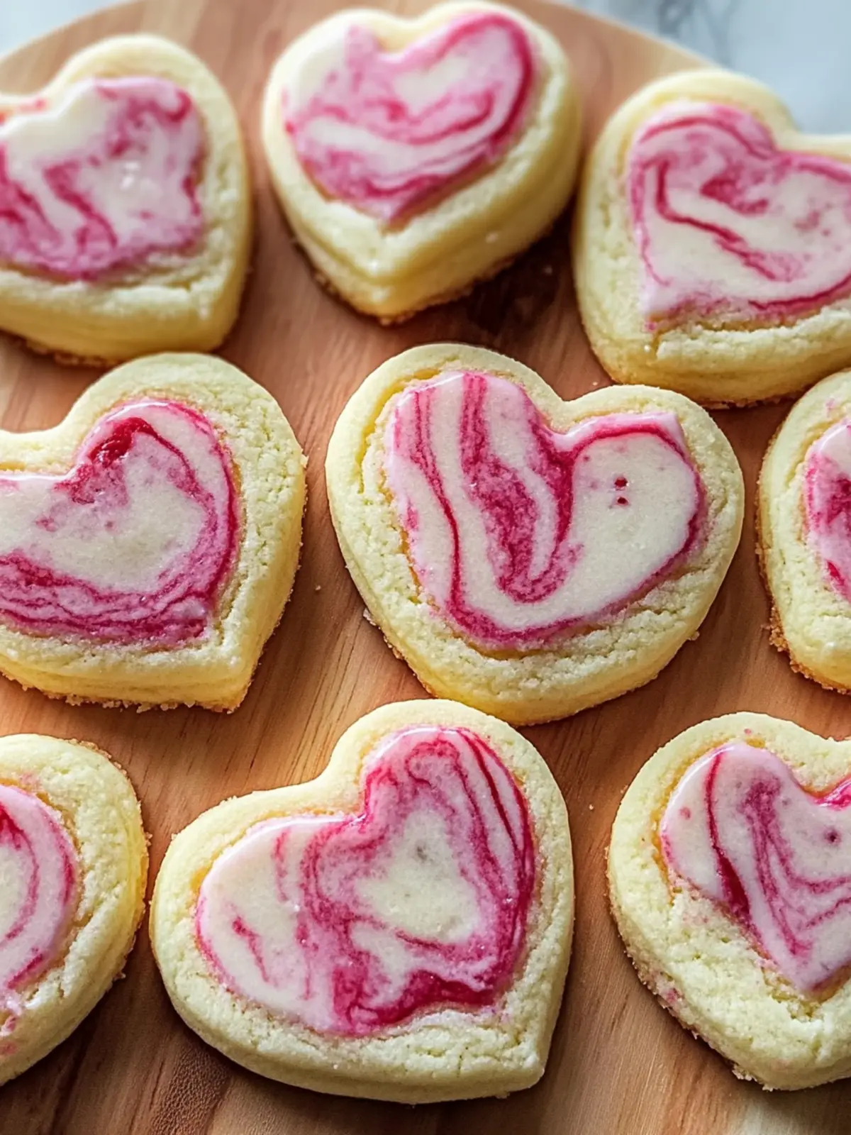 Marbled Valentine Sugar Cookies to Sweeten Your Celebration – knedir ...
