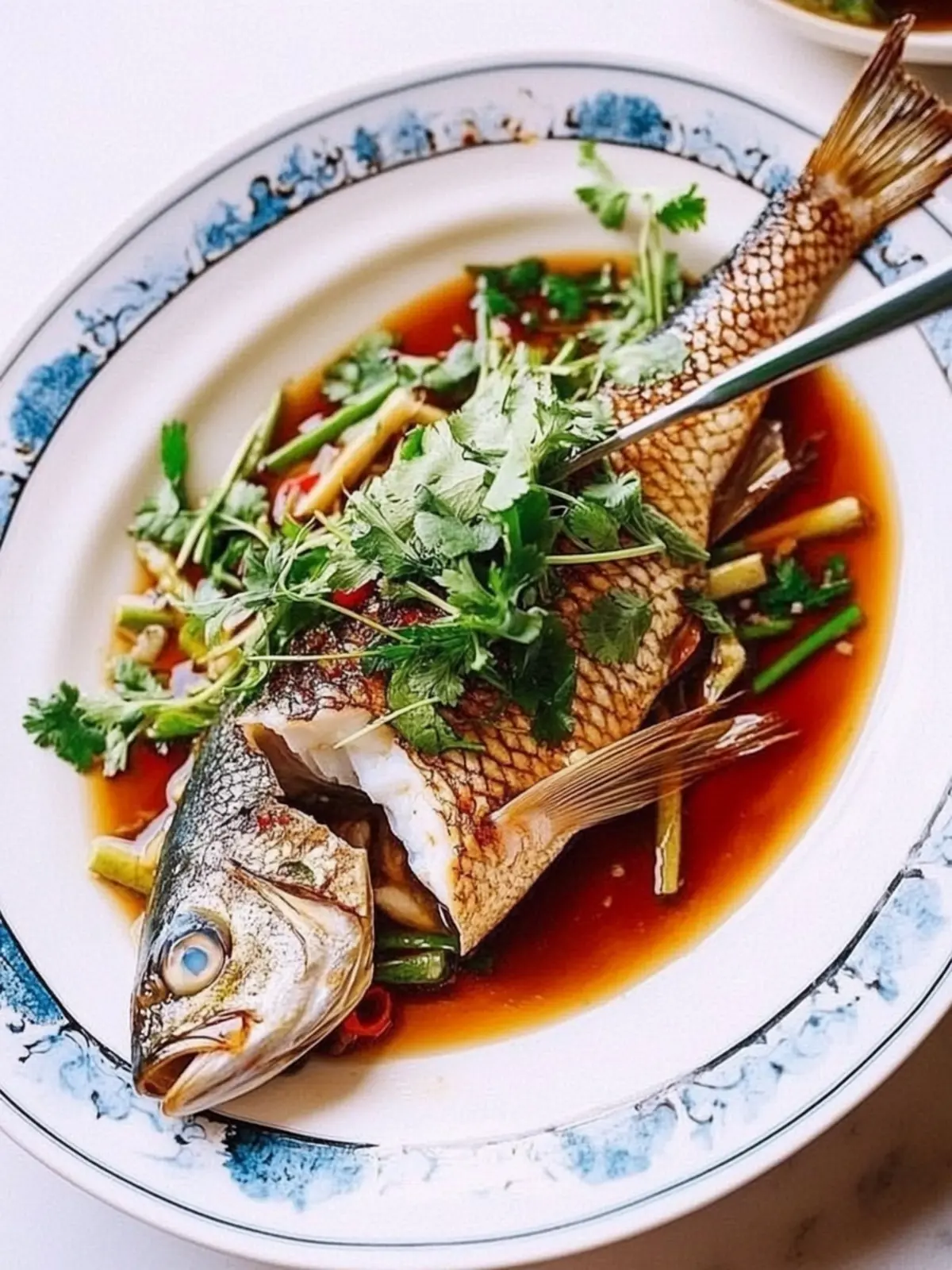 Delicious Cantonese Steamed Whole Fish Bursting with Flavor – knedir ...