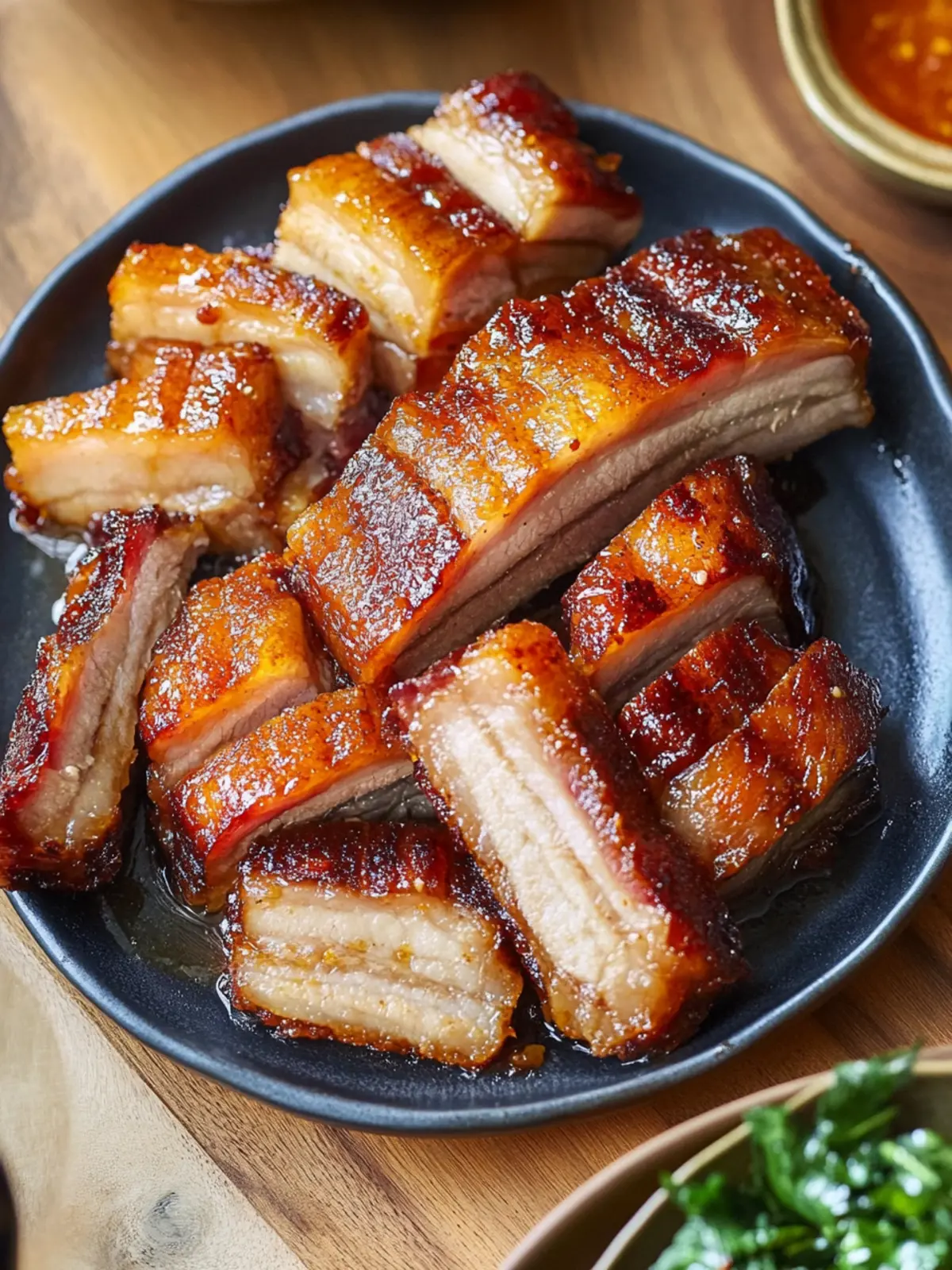 Crispy Sweet and Spicy Candied Pork Belly for Holiday Cheers – knedir ...