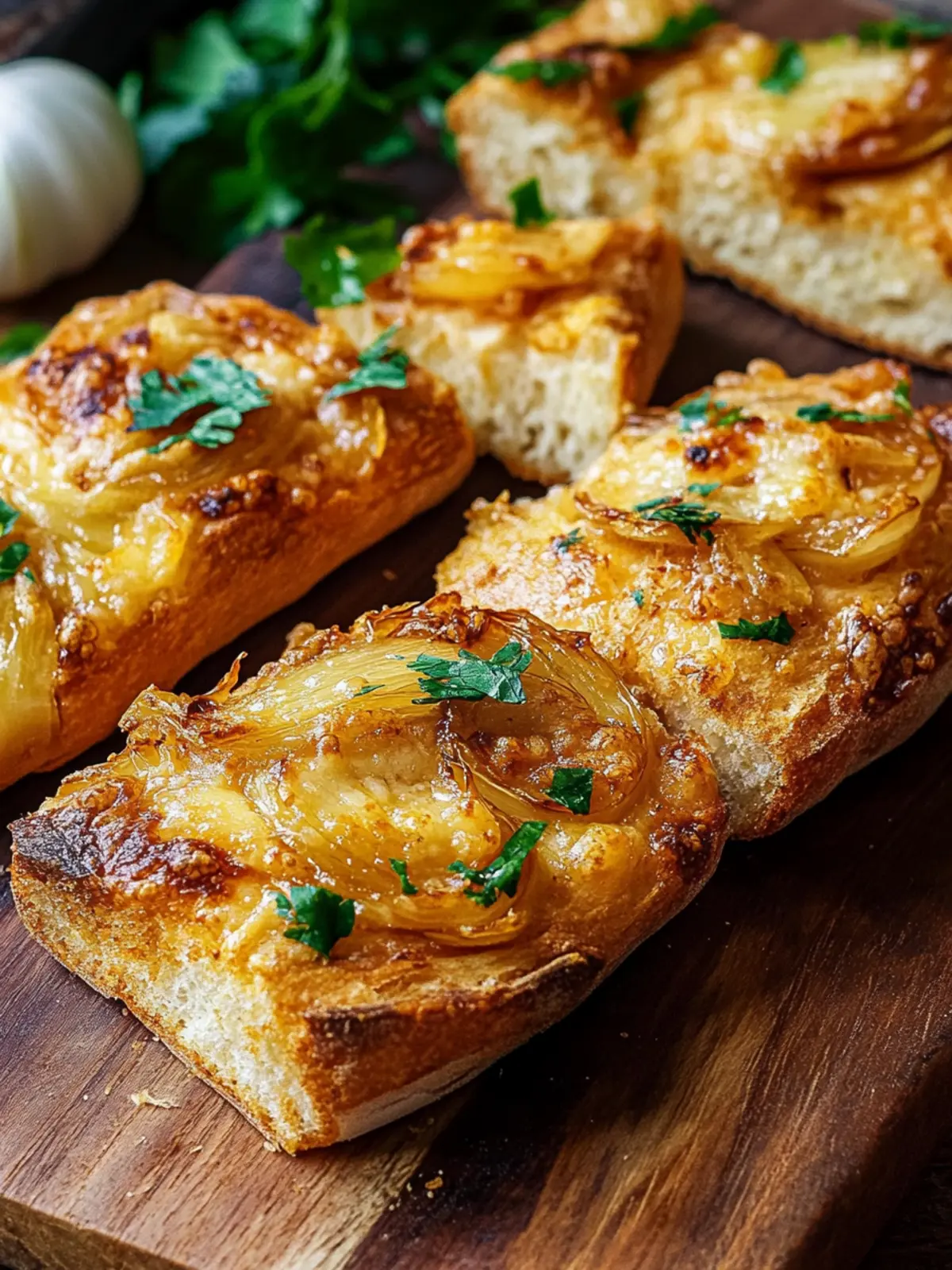 Crispy Chilli Roasted Onion Garlic Bread You’ll Crave Daily – knedir ...