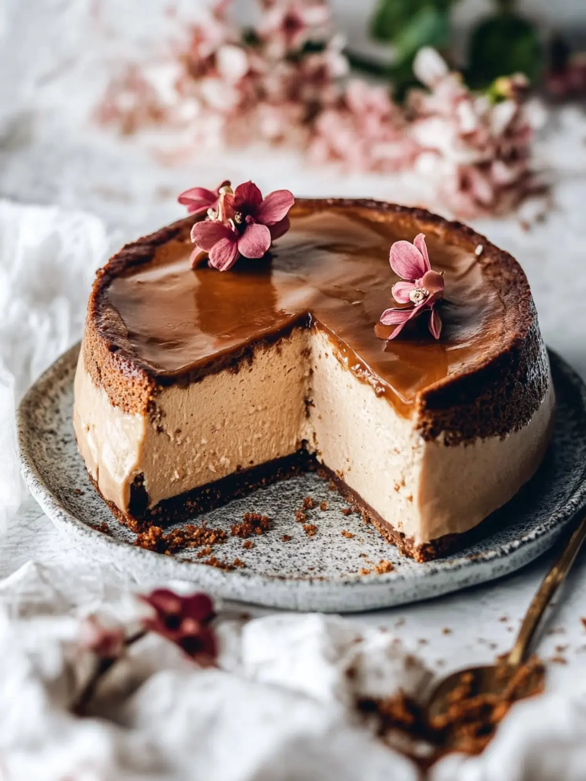 Indulge in Vietnamese Coffee Basque Cheesecake Bliss – knedir Recipes