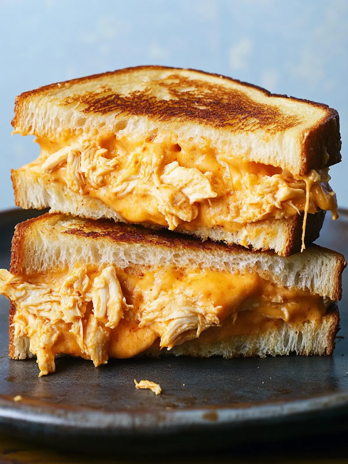 Buffalo Chicken Grilled Cheese: The Ultimate Comfort Meal – knedir Recipes