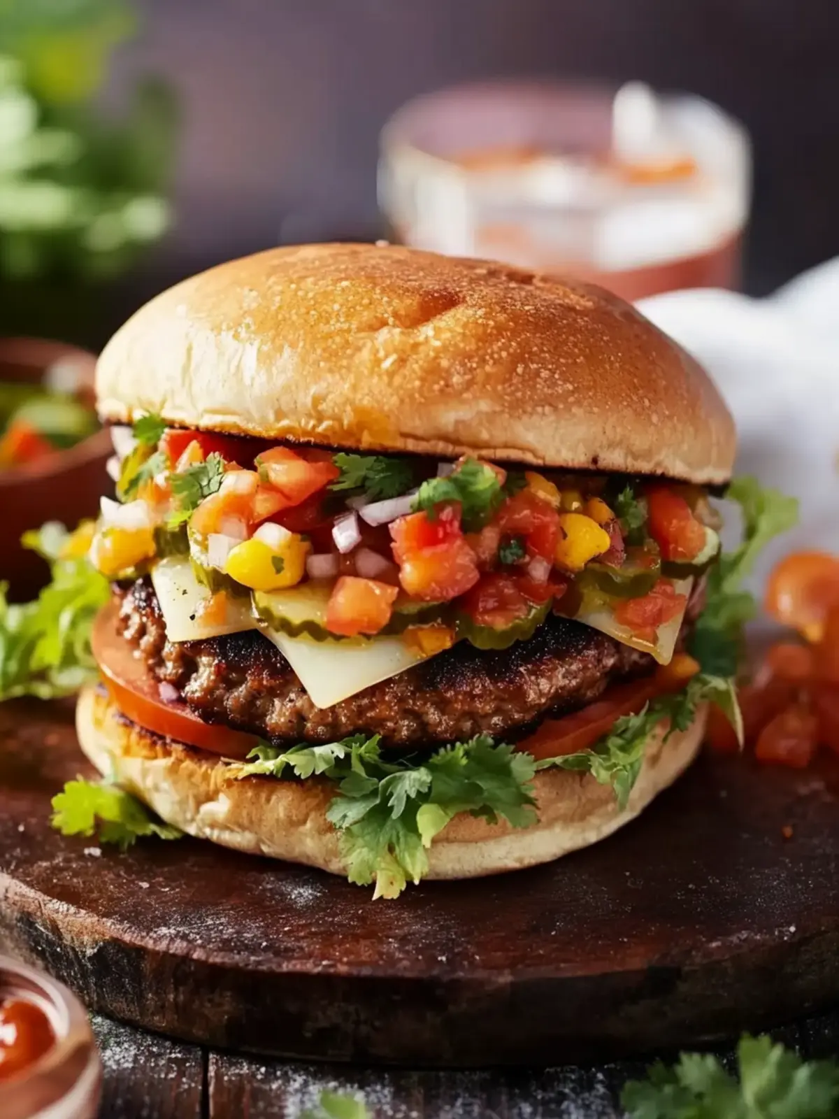 Savor the Flavor: Easy Mexican Burger with Avocado Delight – knedir Recipes