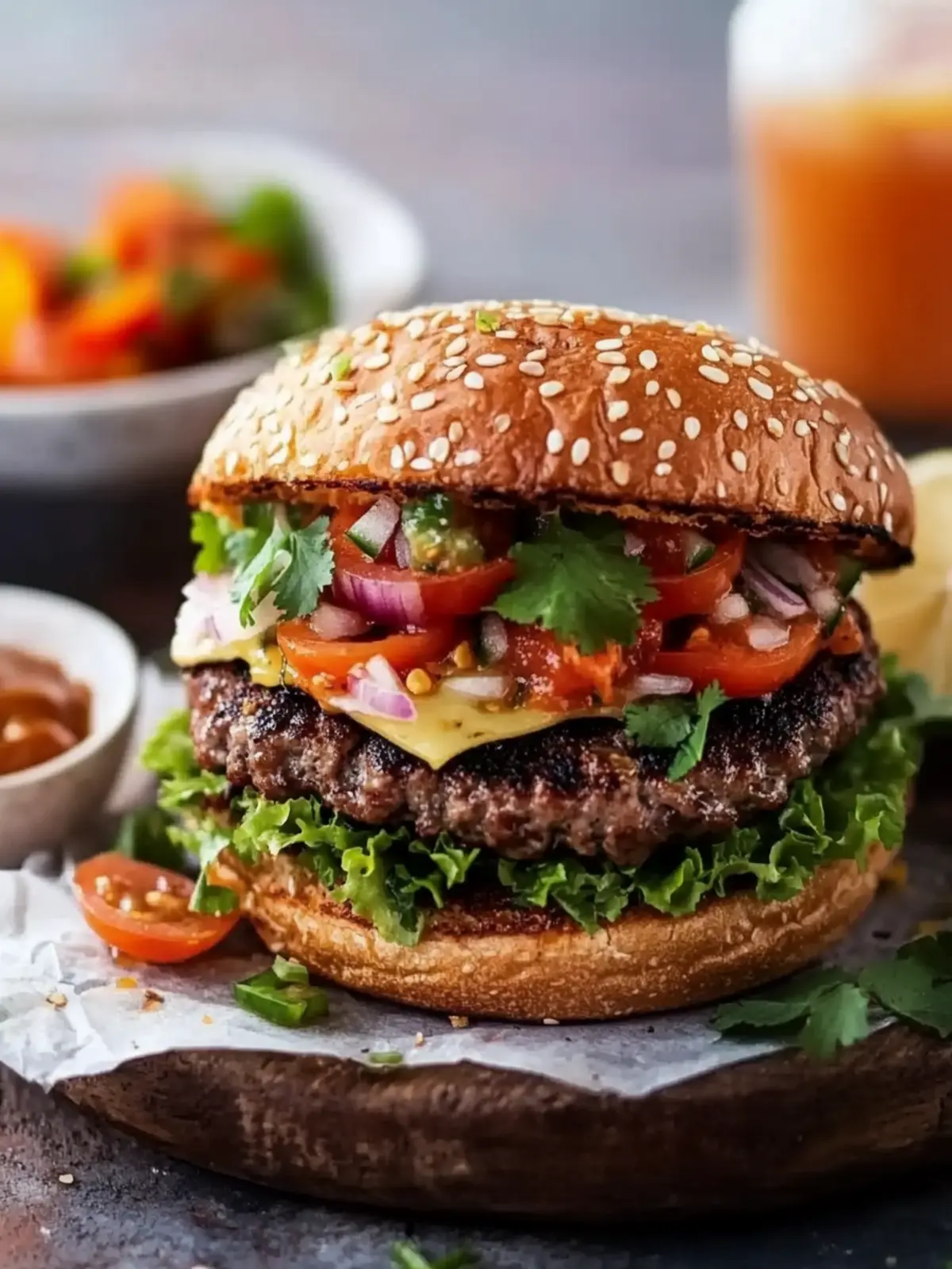 Savor the Flavor: Easy Mexican Burger with Avocado Delight – knedir Recipes