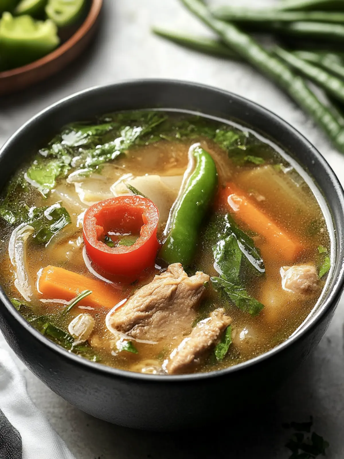 Irresistible Filipino Sinigang: Delicious Sour Soup Recipe