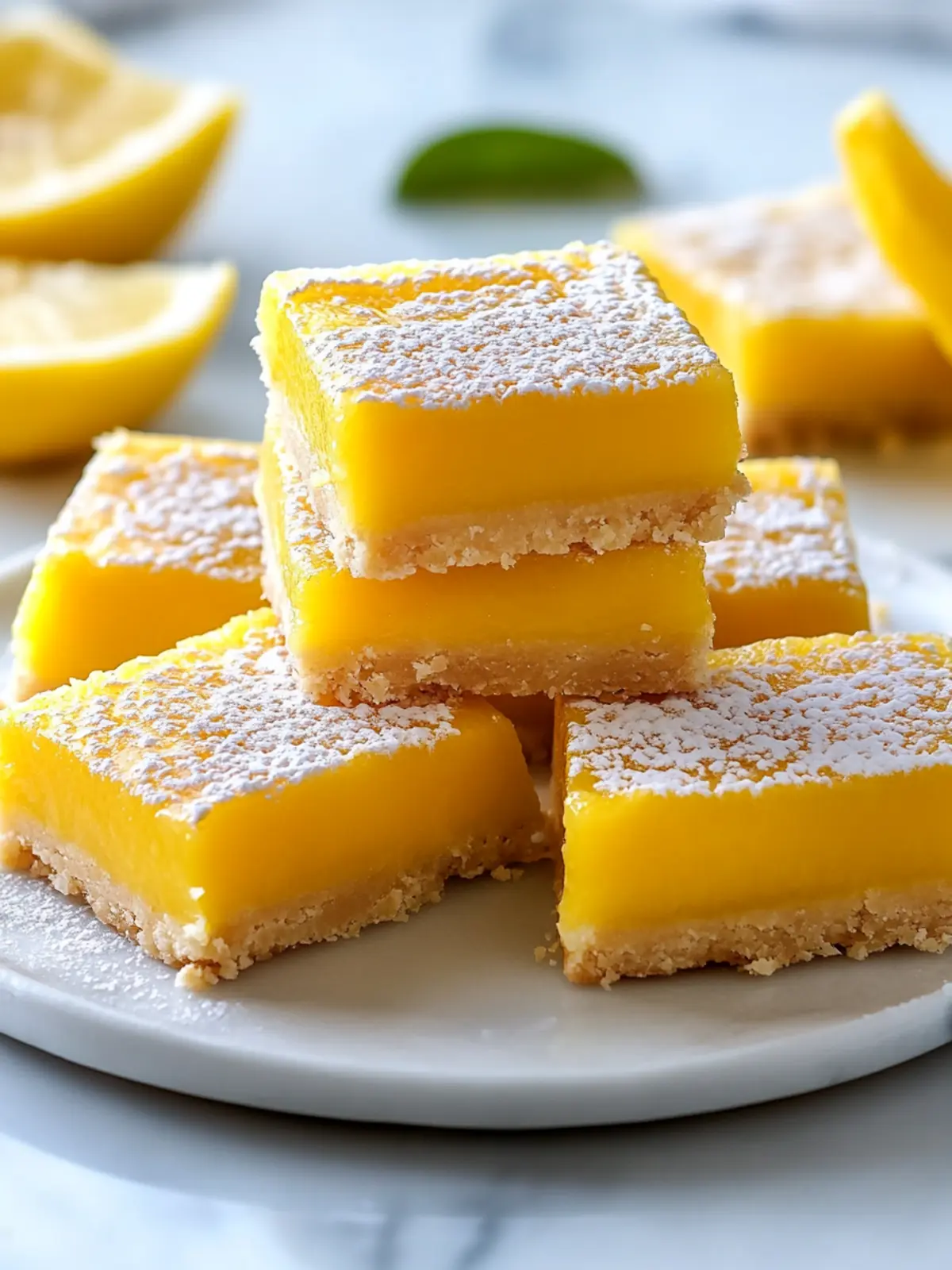 Refreshing Mango Lemon Bars Recipe for a Tropical Touch