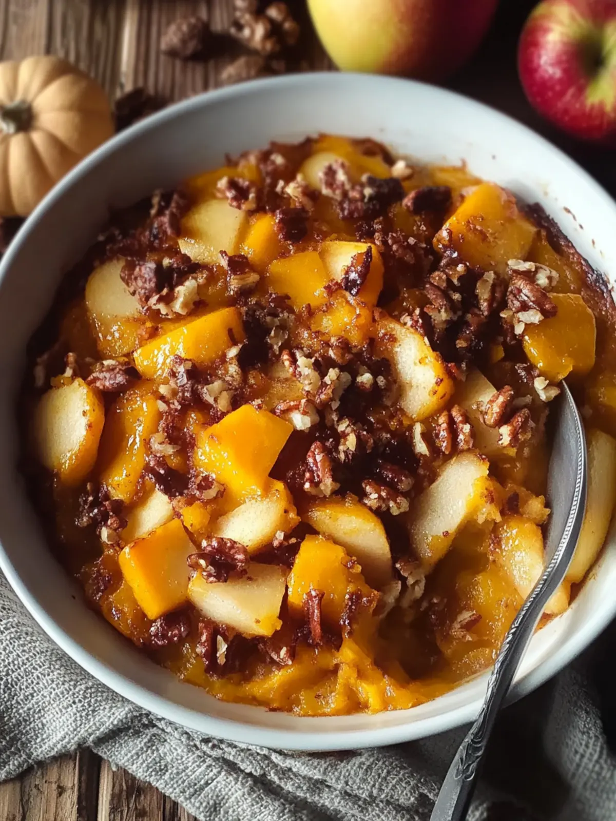 Cozy Butternut Squash Apple Bake: Irresistible Fall Comfort