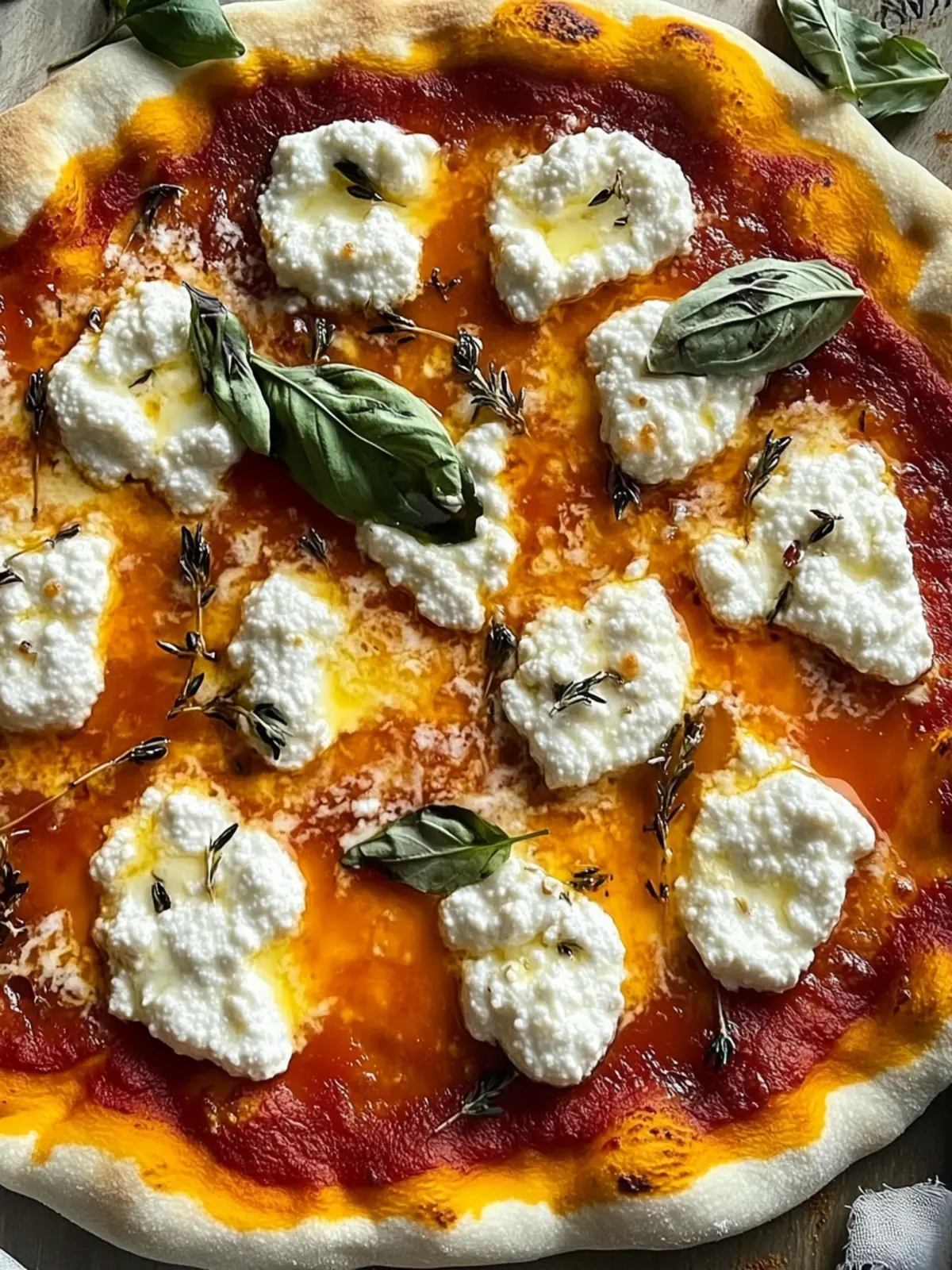 Irresistible Hot Honey Ricotta Pizza Delight for Cozy Nights